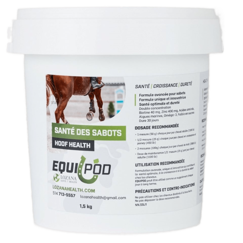 Equipod Hoof Supplement 1.5kg – FG Pro Shop Inc.