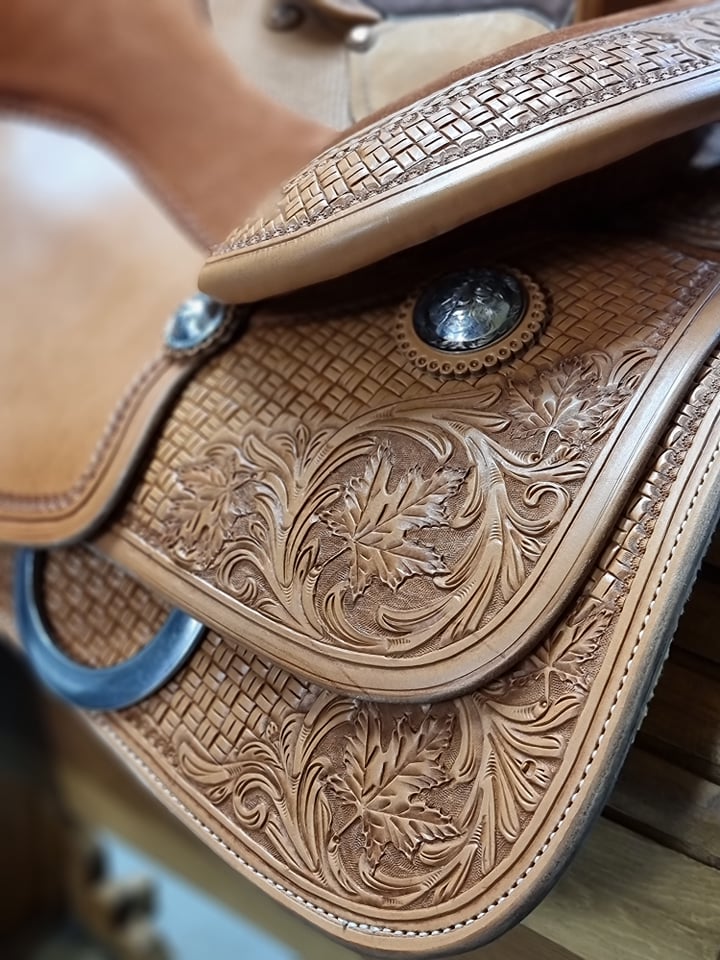 Custom Reining Saddle – FG Pro Shop Inc.